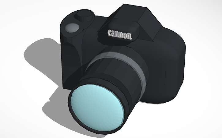 3D design camera - Tinkercad