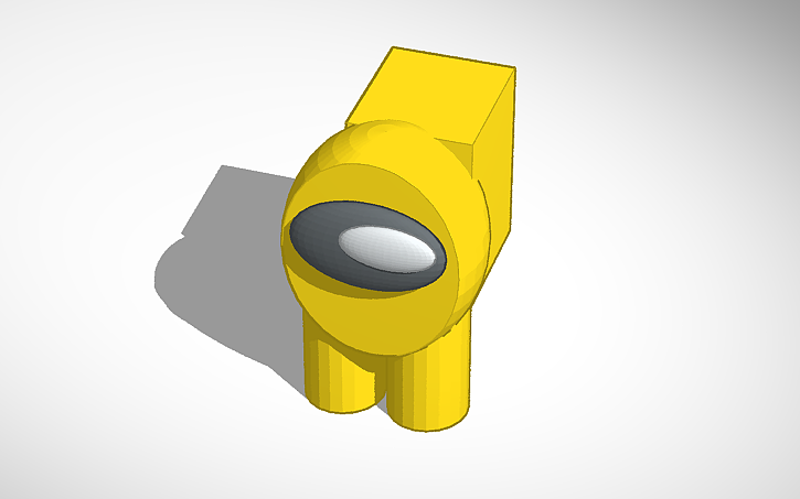 3D design Among us - Tinkercad