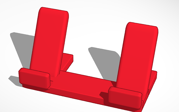 3D design Phone holder - Tinkercad
