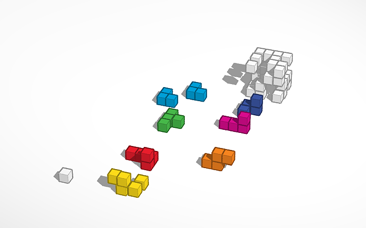 3d Design Brilliant Blocks Tinkercad