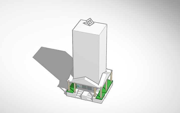3D design Madcity banco de roblox - Tinkercad