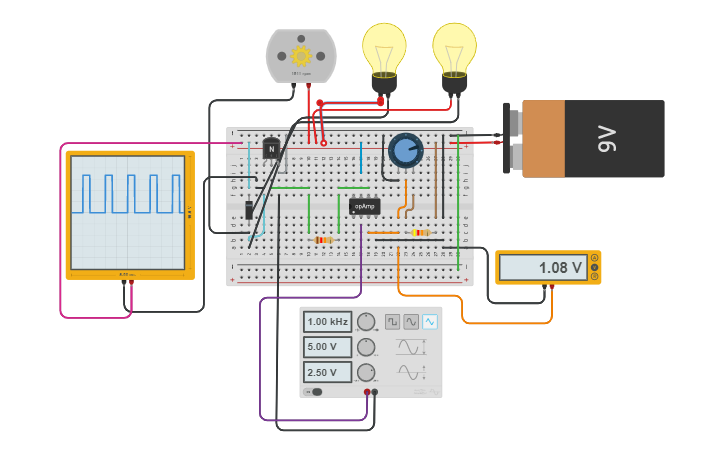 Circuit design 6010610498 (PWM Generator) - Tinkercad