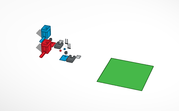 3D design Basic Ball Launcher - Tinkercad