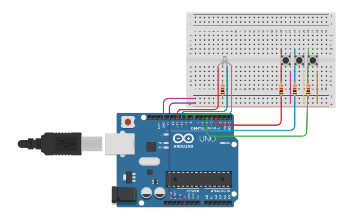 Circuit design Torneo de robótica - Kurios | Tinkercad