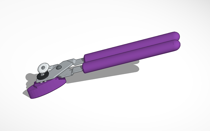 3D design can opener - Tinkercad