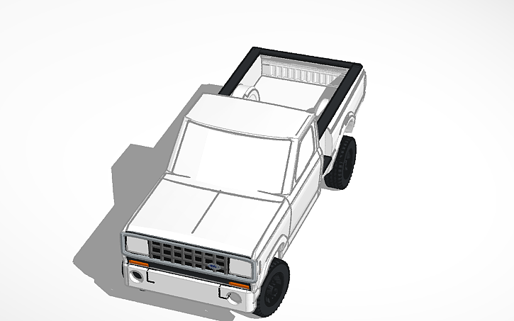3D design Nice ford ranger - Tinkercad