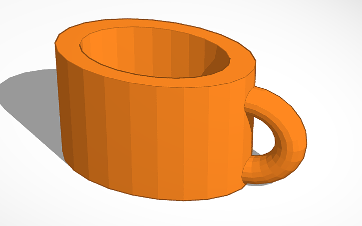 3D design coffee mug | Tinkercad