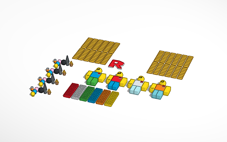 3D design ROBLOX TOYS - Tinkercad