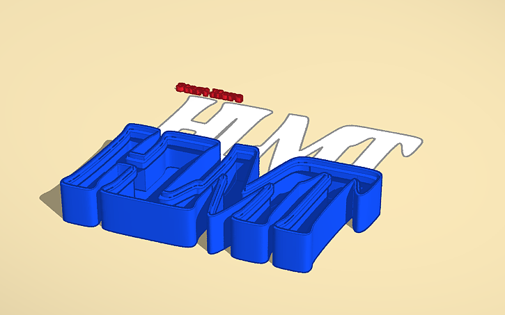 3D design LED Sign Tutorial - Tinkercad