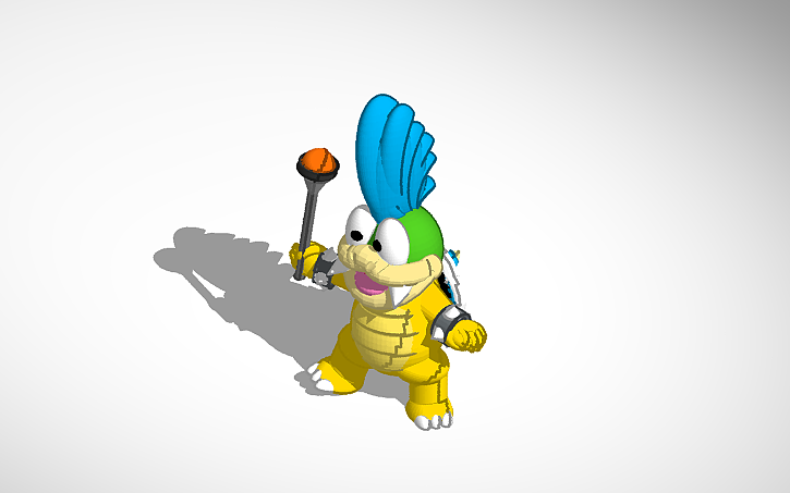 3D design Larry Koopa - Tinkercad