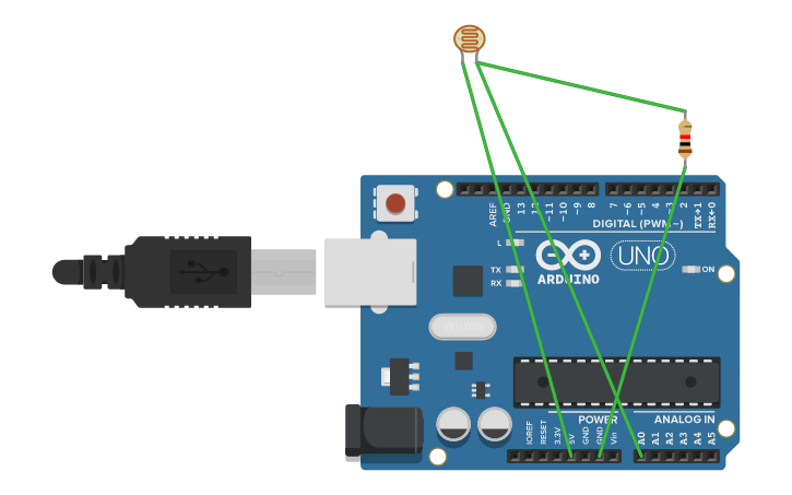 Circuit design Turbidity | Tinkercad