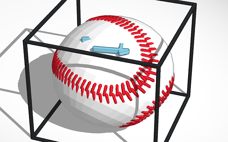 3D design base ball best one - Tinkercad