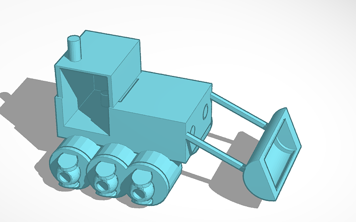 3D design Excavator - Tinkercad