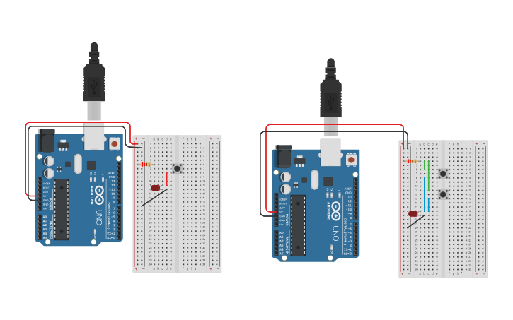 Circuit design Project 1-Simple - Tinkercad