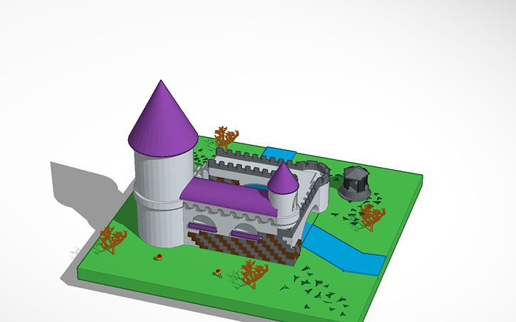 3D design Castle | Tinkercad
