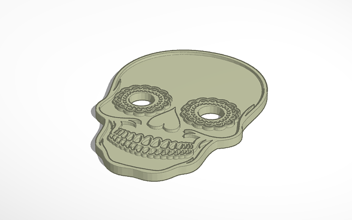 3D design Skulls - Tinkercad