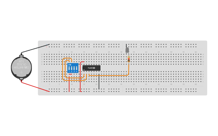 Circuit design Karla Elizabeth Cardenas Carrera (1 COMPUERTA DEL 7400 ...