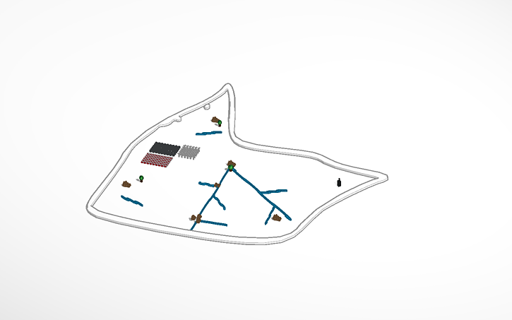 3D design Island Map | Tinkercad