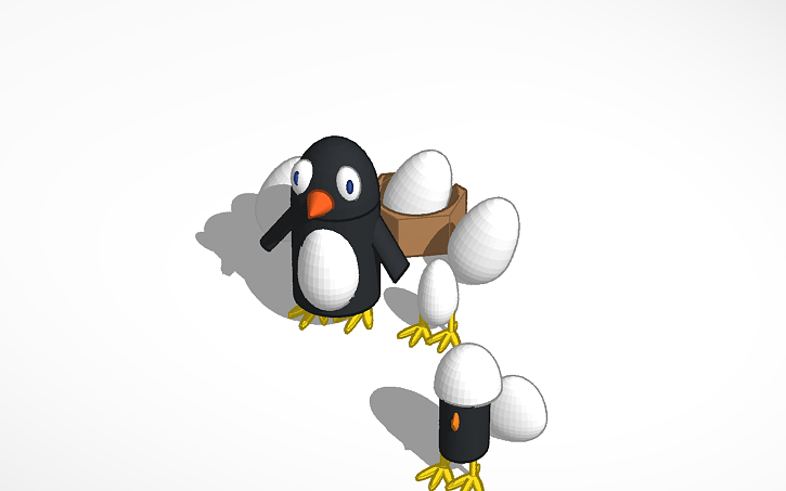 3D design Alp Şahin Penguen - Tinkercad