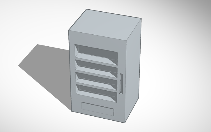 3D design vending | Tinkercad
