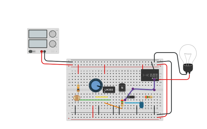 Circuit design Unidad 2 - Practico 3 - Ejercicio 3 - Tinkercad