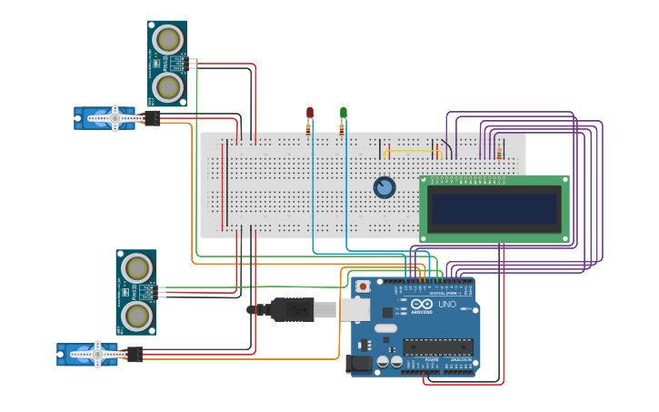 Circuit design Copy of Copy of Estacionamiento Automatizado(SENSOR ... Circuit design Copy of Copy of Estacionamiento Automatizado(SENSOR ...