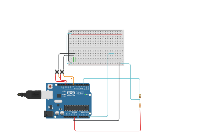 Circuit design ECG - Tinkercad