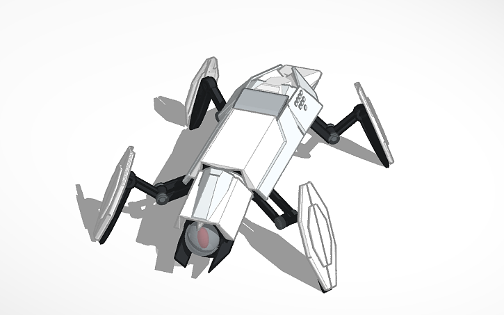 3D design overwatch hero: Recluse - Tinkercad