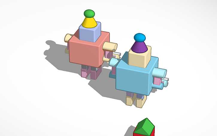 3d Design Robots Tinkercad