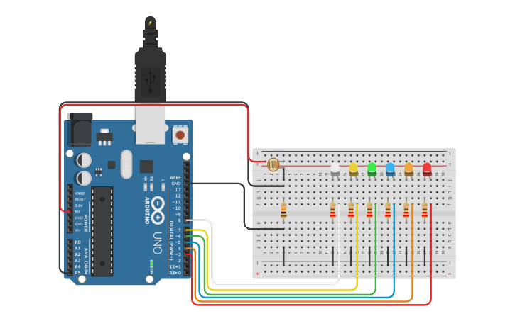 Circuit design Lab8 (IoT) | Tinkercad
