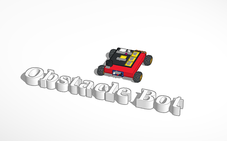 3D design ASC_OBSTACLE BOT_410 | Tinkercad