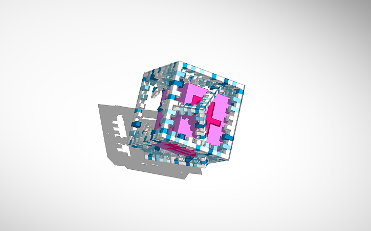 3D design End crystal - Tinkercad