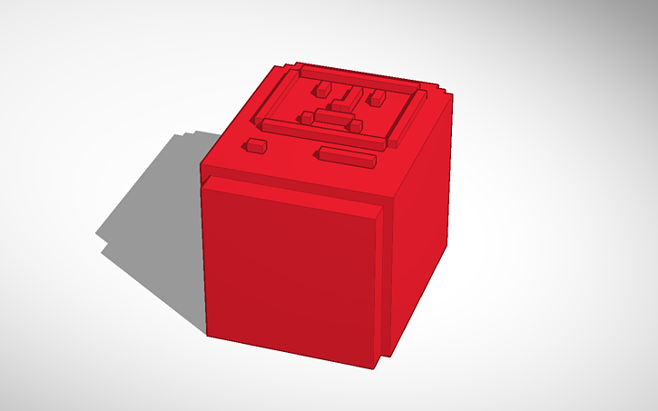 3D design Sad Mac - Tinkercad