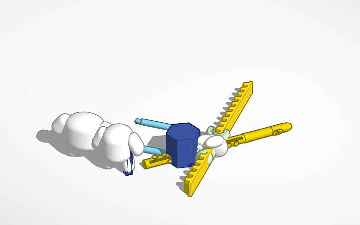 3D design minion iván - Tinkercad
