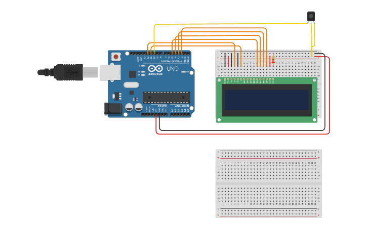 Circuit design Proximity - Tinkercad