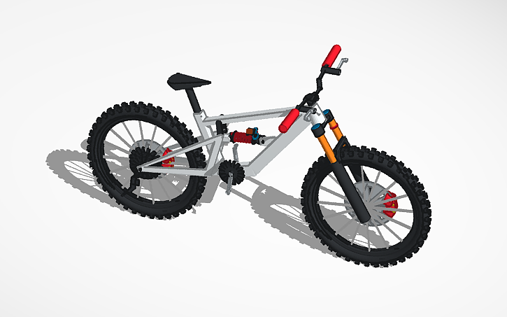 3D design Mountain Bike - Tinkercad