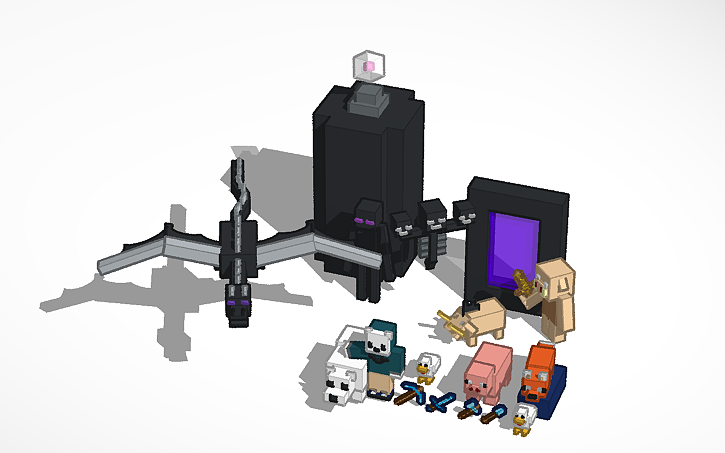 3D design Minecraft | Tinkercad