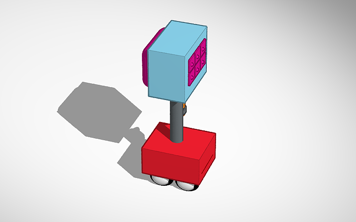 3D design RX Delivery Bot - Tinkercad