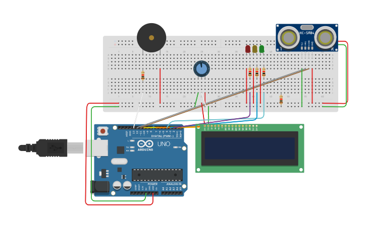 Circuit design sensor - Tinkercad