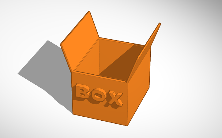 3D design Box(коробка) | Tinkercad