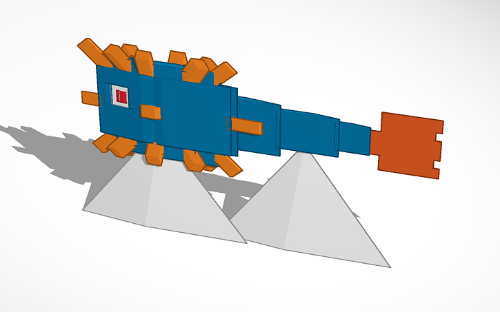 3D design 2D Guardian | Tinkercad