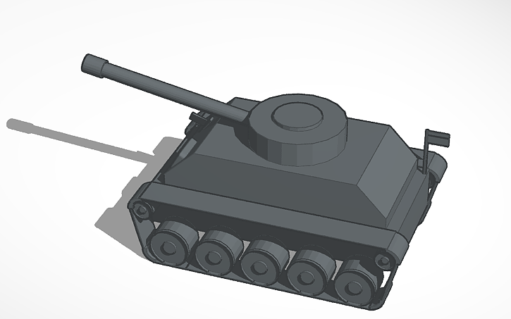 3D design TANK | Tinkercad