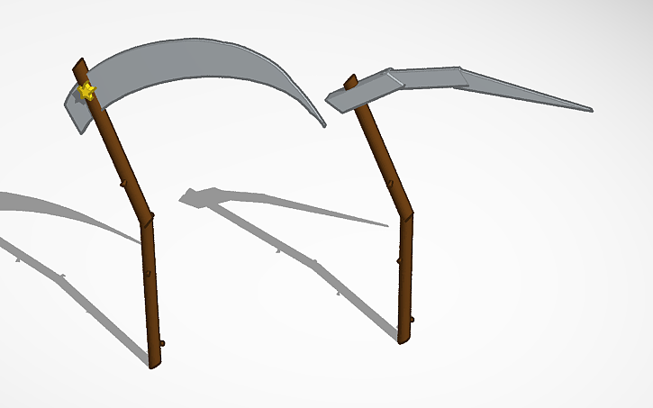 3D design Scythe - Tinkercad