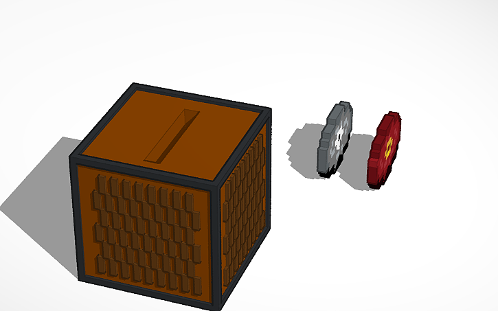 3D design Minecraft jukebox | Tinkercad