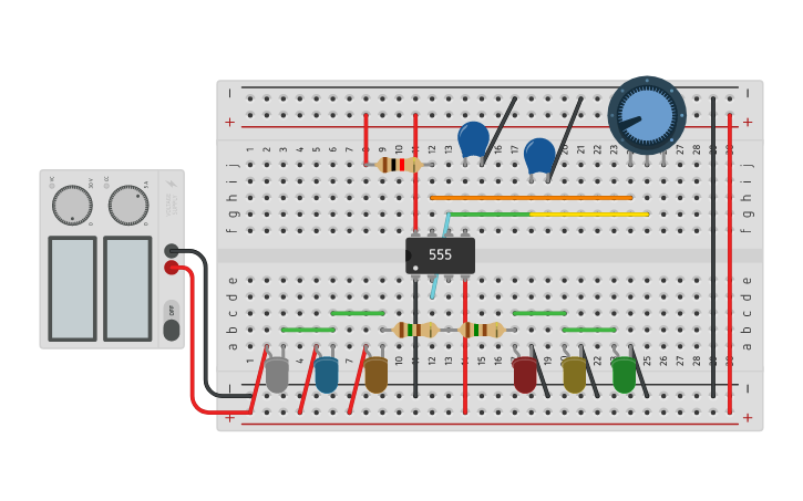 Circuit design Pisca pisca Marcelo | Tinkercad