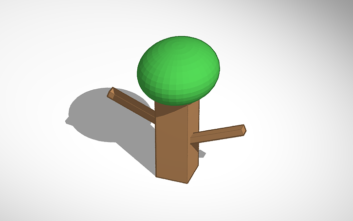 3D design tree - Tinkercad