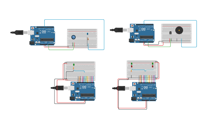 Circuit design programações básicas de arduino para iniciantes - Tinkercad