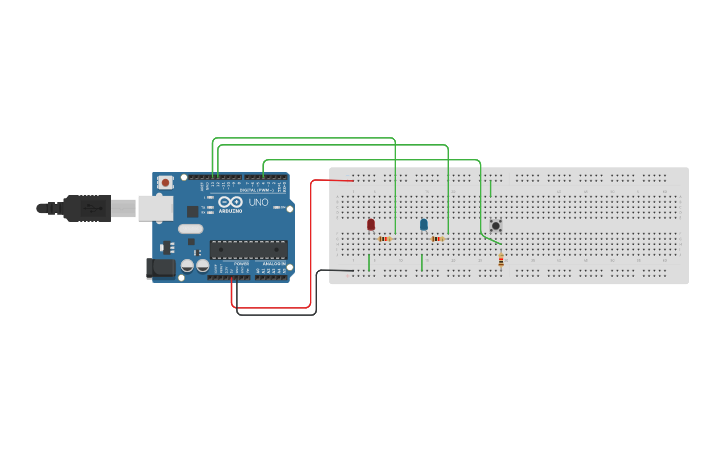 Circuit design Aula intro arduino | Tinkercad