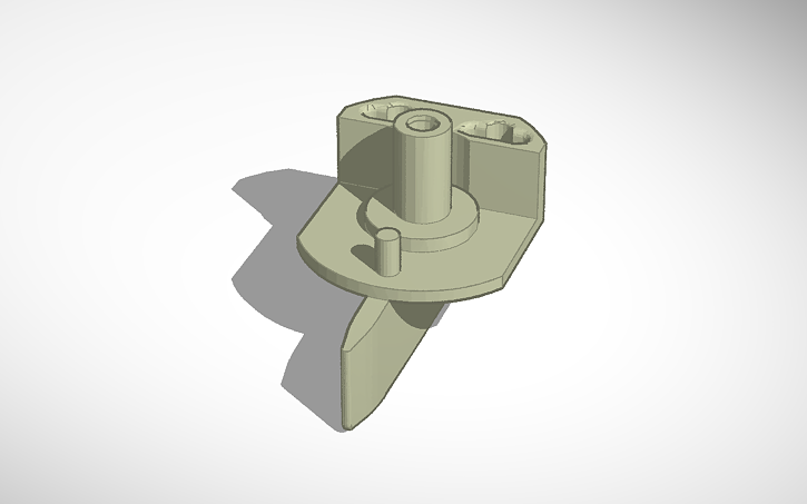3D design guide slot - Tinkercad