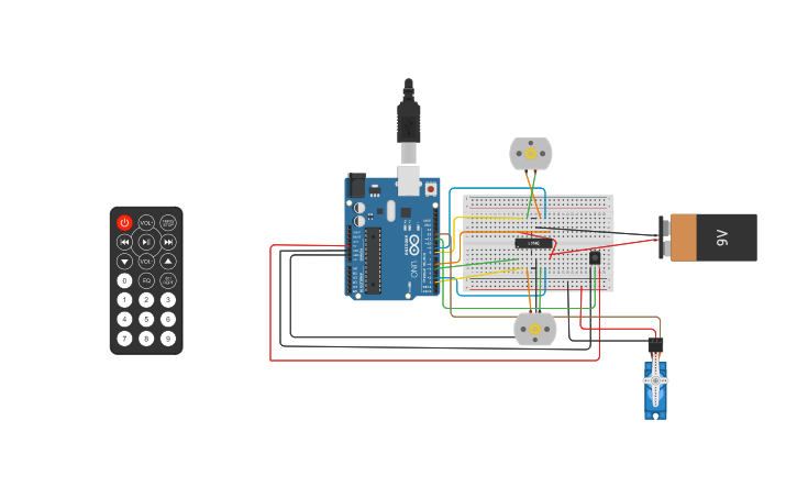 Circuit Design Boat Code Tinkercad